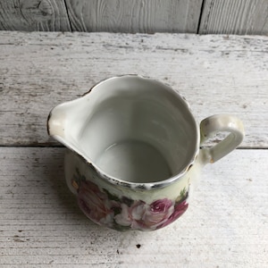 Antique Gorgeous German Porcelain Roses Creamer Pitcher, Germany ...