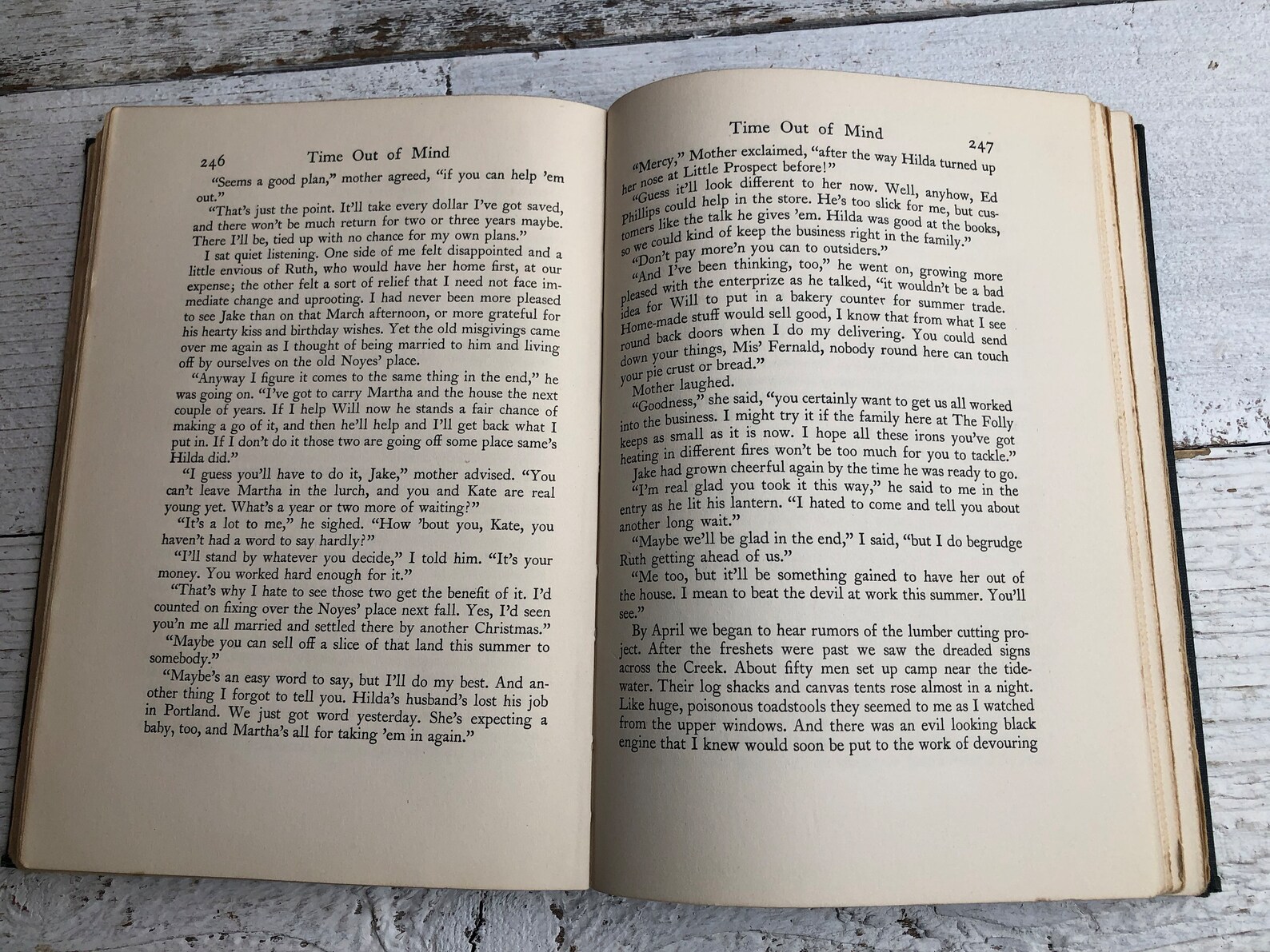 Vintage Time Out of Mind Book, Rachel Field, 1935 First Edition - Etsy