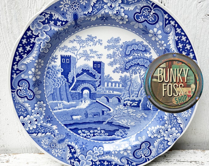Vintage Spode Blue Room Collection Tradition's Series Castle Dinner ...