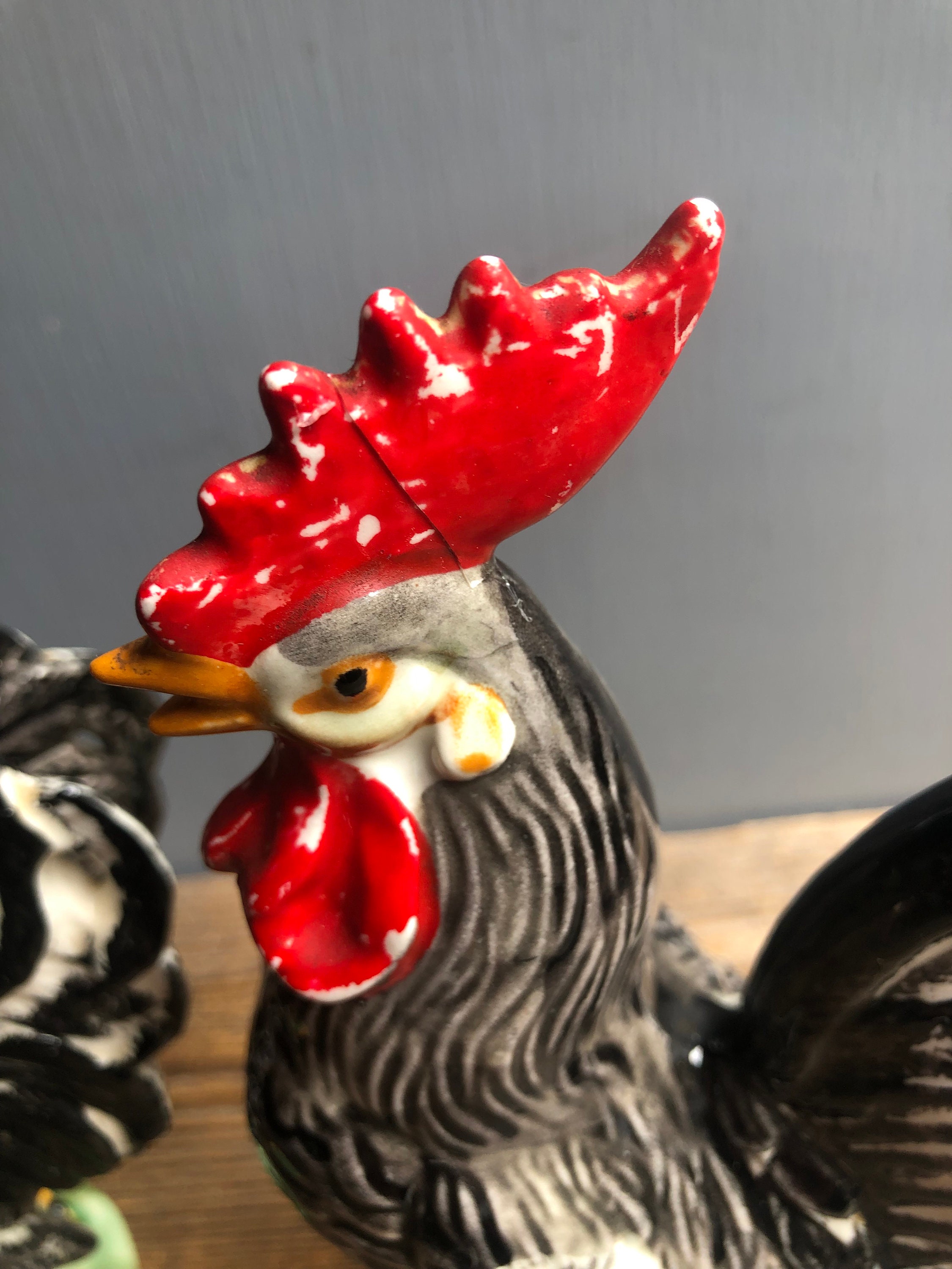 Vintage Japanese BP Exclusive Porcelain Roosters BP - Etsy
