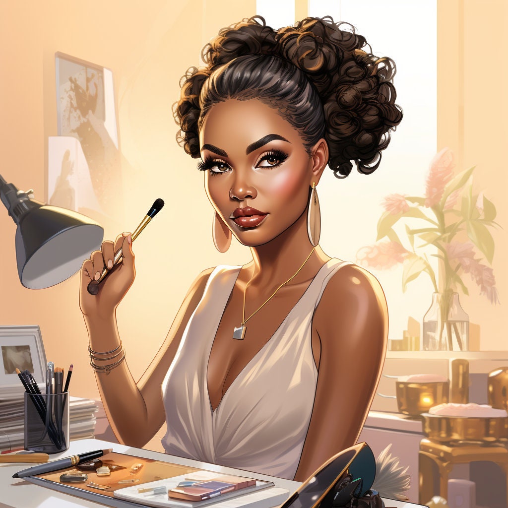 74 Girl Boss Black Women Coloring Pages Adult African American