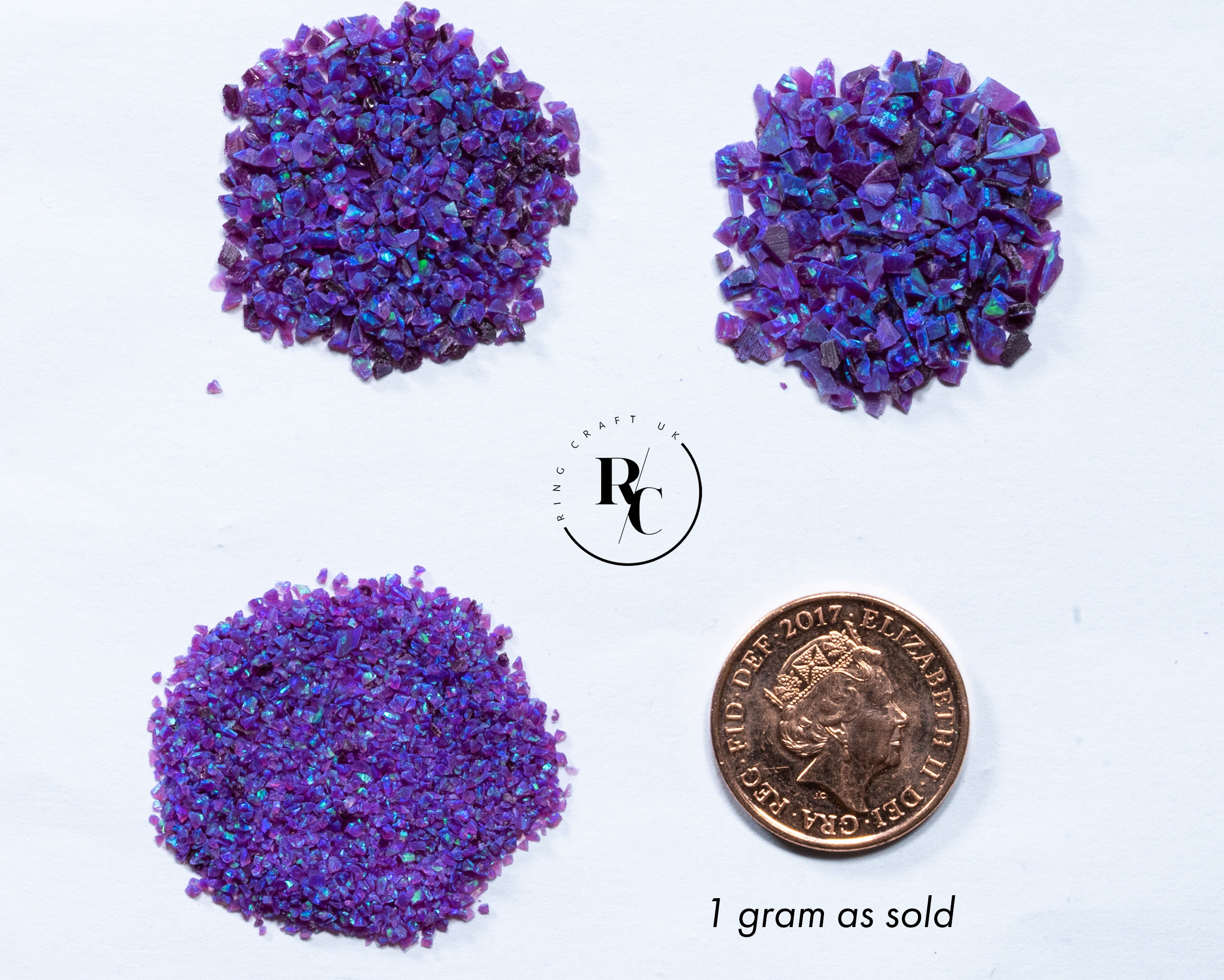 Midnight Purple Opal in 3 Sizes | Etsy