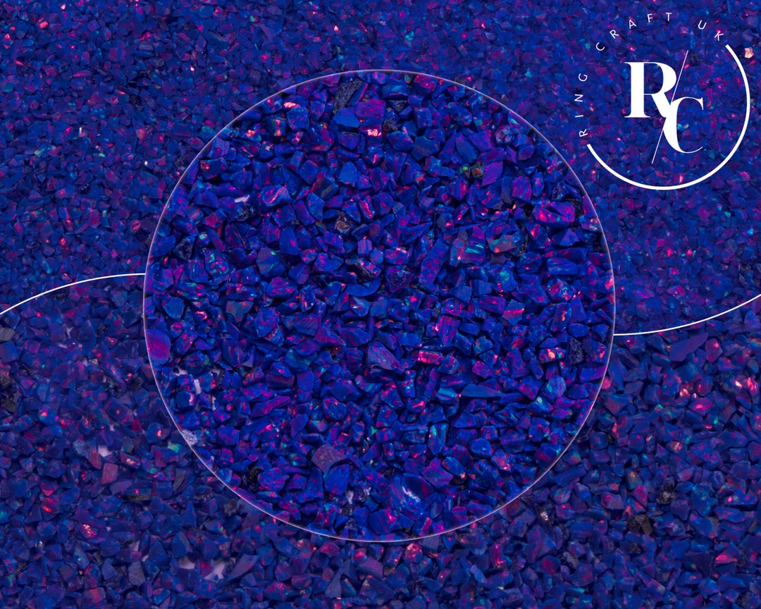 Midnight Purple Opal in 3 Sizes - Etsy