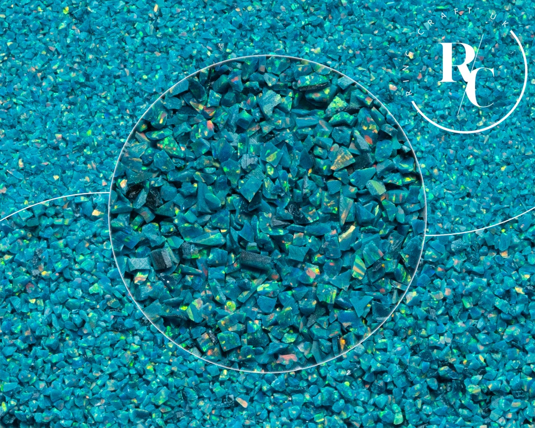 Ocean Teal Opal in 3 Sizes - Etsy