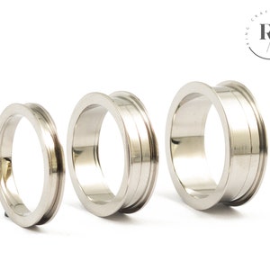 6mm Titanium Ring Core - Two Part Screw - Etsy UK