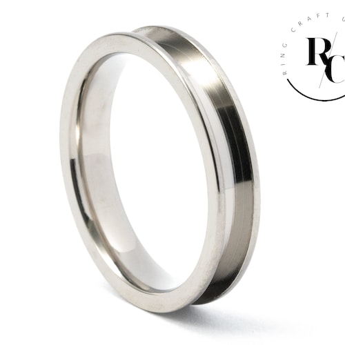 Stainless Steel Ring Core Blank 4mm - Etsy