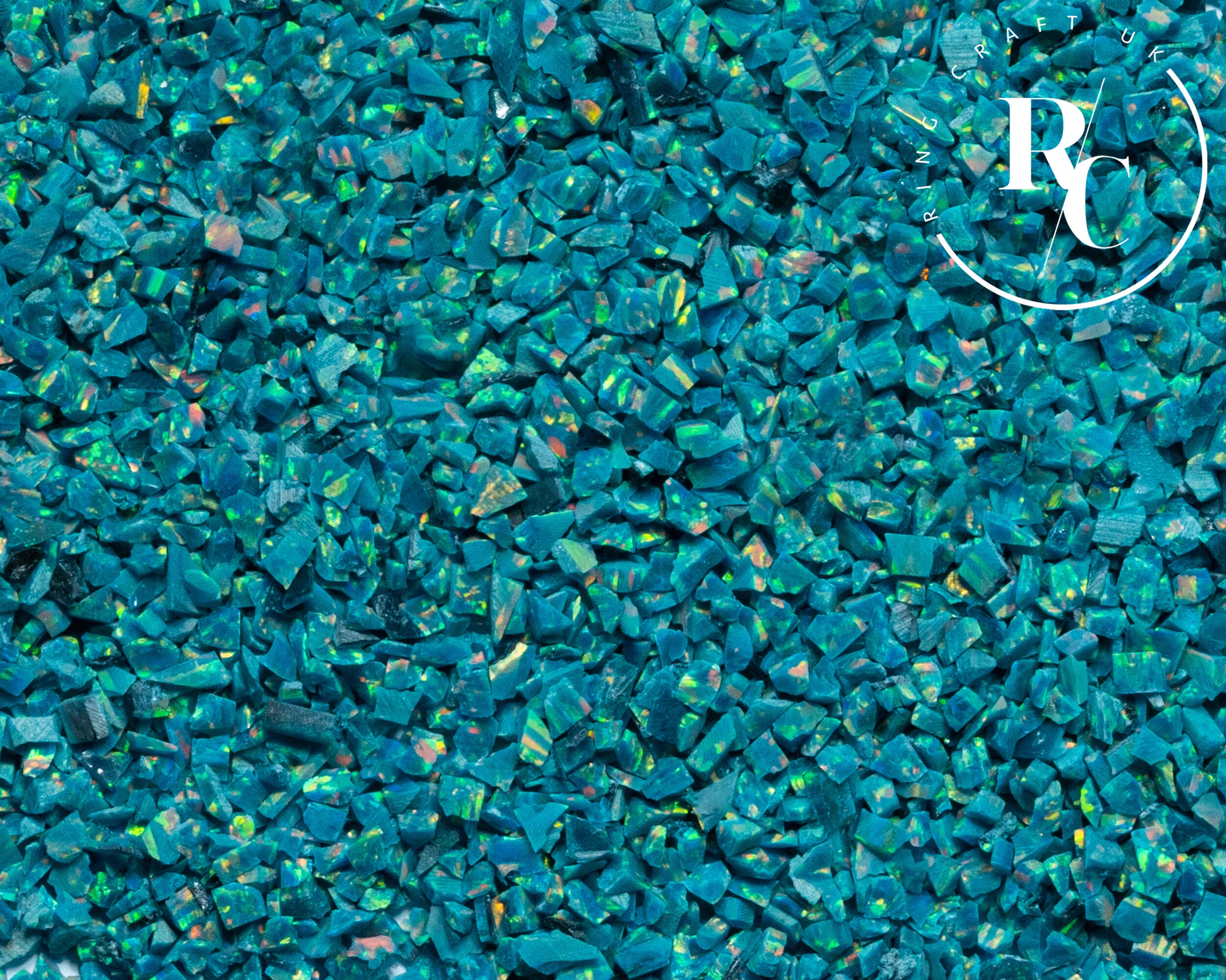 Ocean Teal Opal in 3 Sizes | Etsy