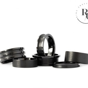 6mm Black Ceramic Ring Core - Etsy