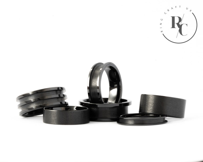 6mm Black Ceramic Ring Core - Etsy