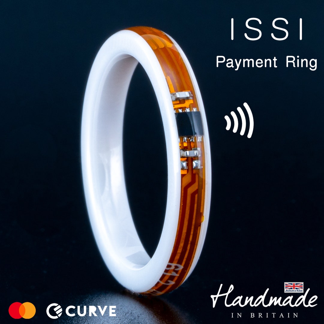 ISSI Contactless Payment Ring - White - Etsy