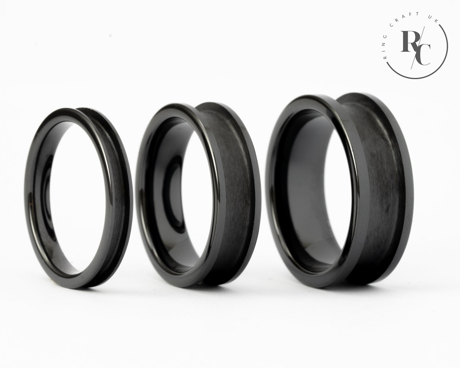 6mm Black Ceramic Ring Core - Etsy