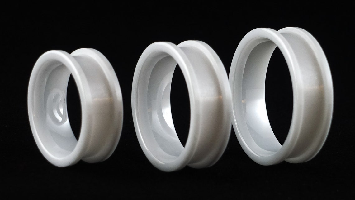 8mm White Ceramic Ring Core | Etsy UK