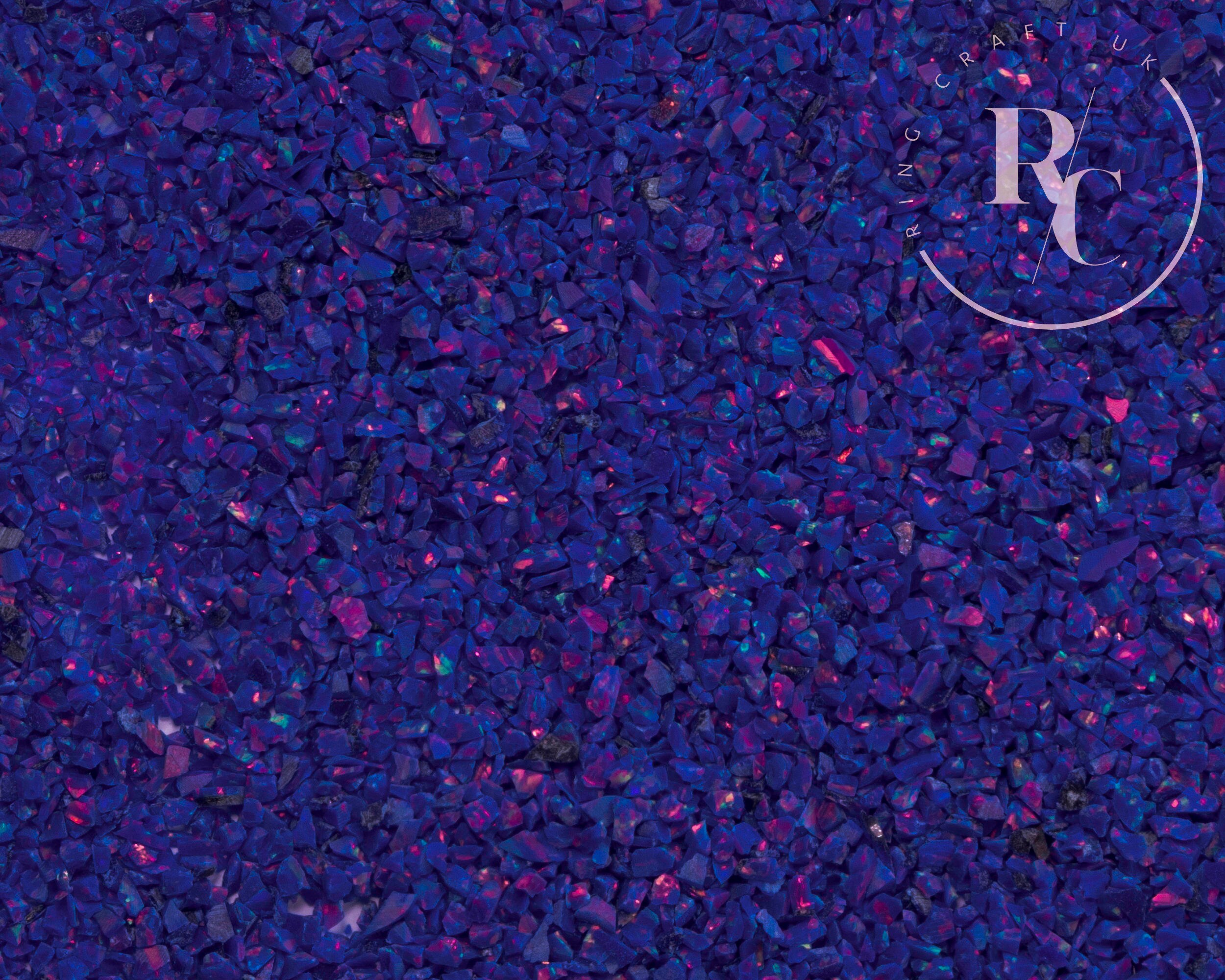 Midnight Purple Opal in 3 Sizes - Etsy
