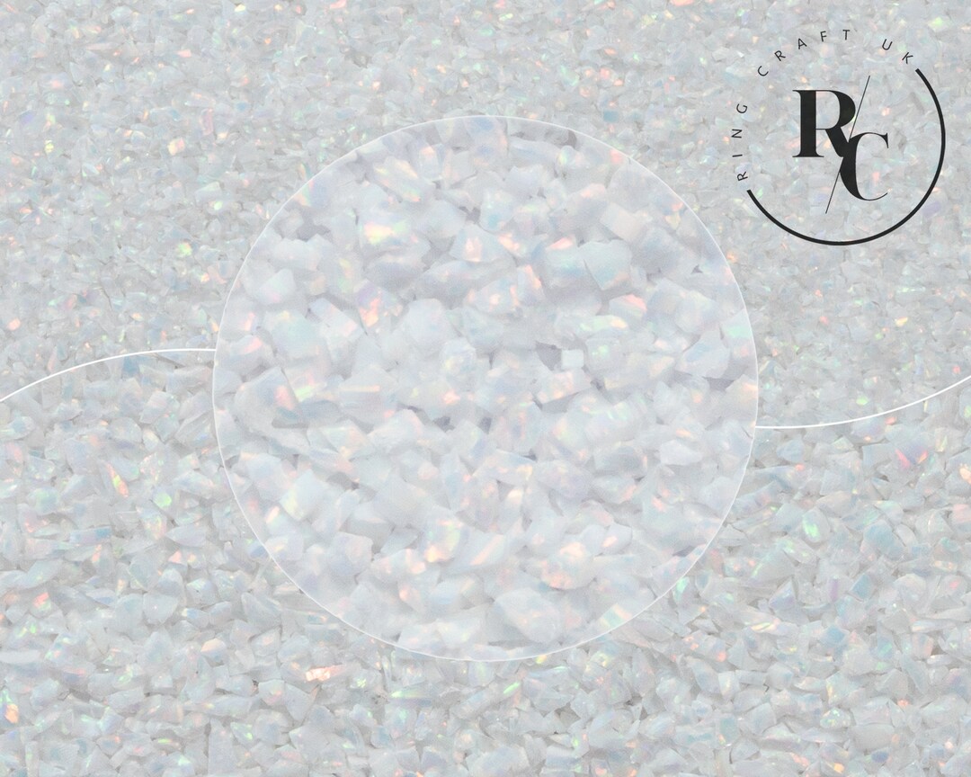 Fire and Snow Opal in 3 Sizes - Etsy