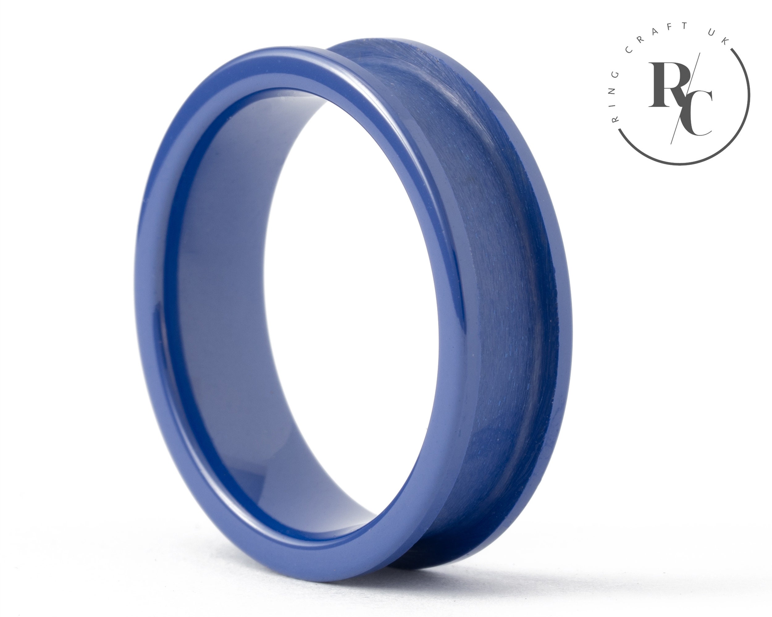6mm Blue Ceramic Ring Core - Etsy UK