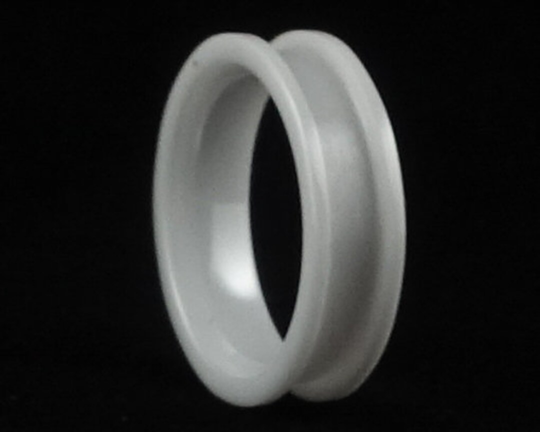6mm White Ceramic Ring Core - Etsy