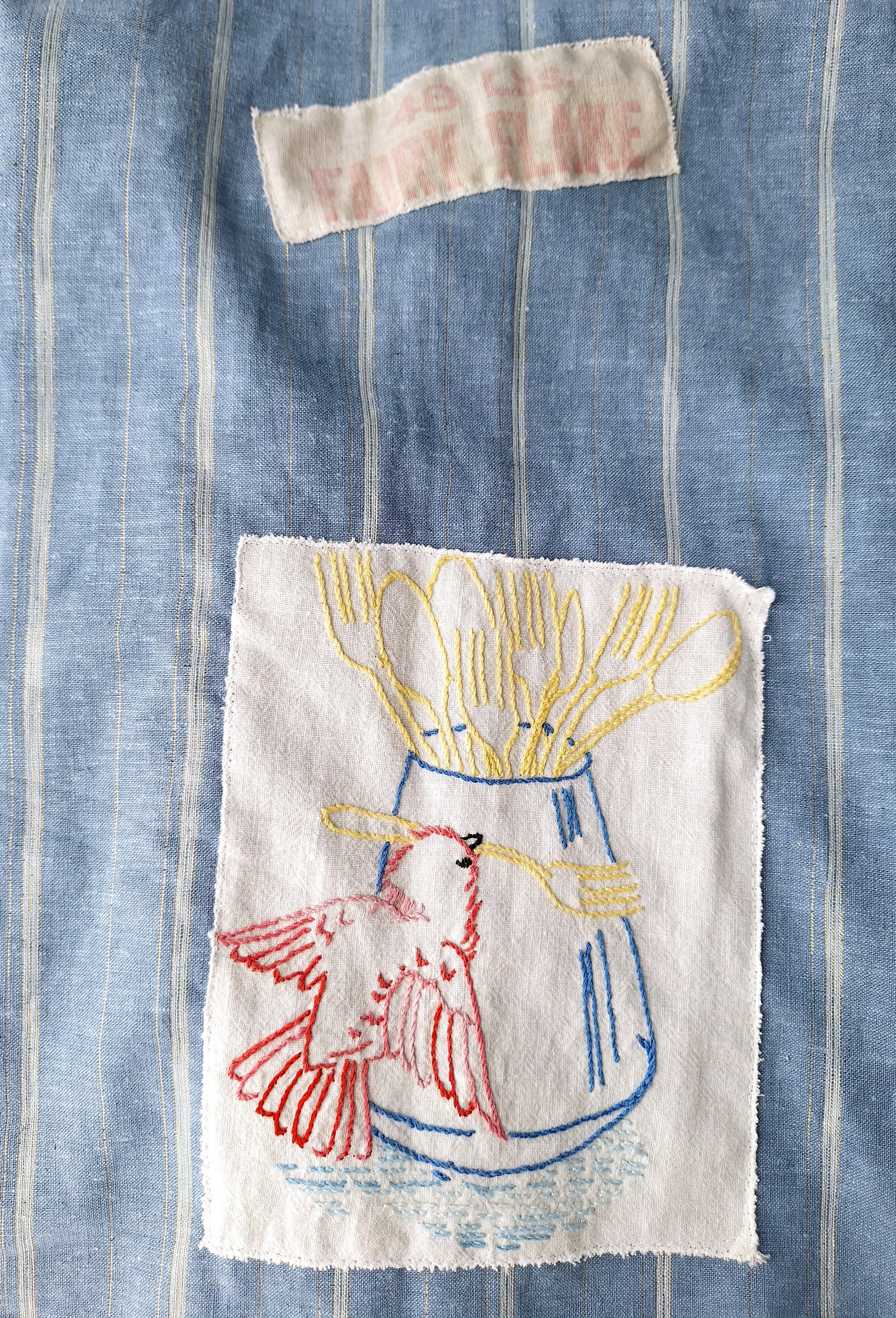 Upcycled Lounge Pants One of a Kind FLOUR SACK From Usa, Repurpose ...