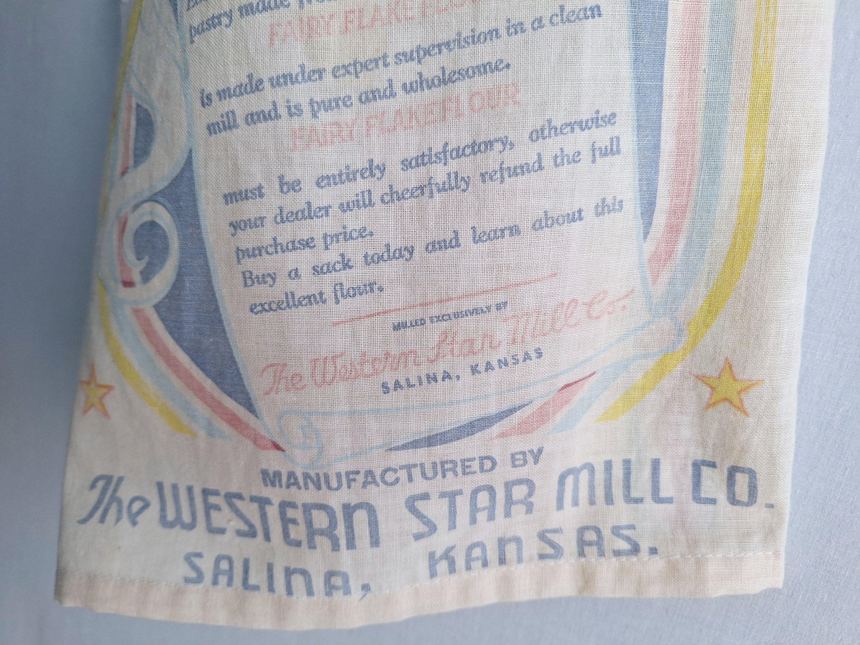 Upcycled Lounge Pants One of a Kind FLOUR SACK From Usa, Repurpose ...