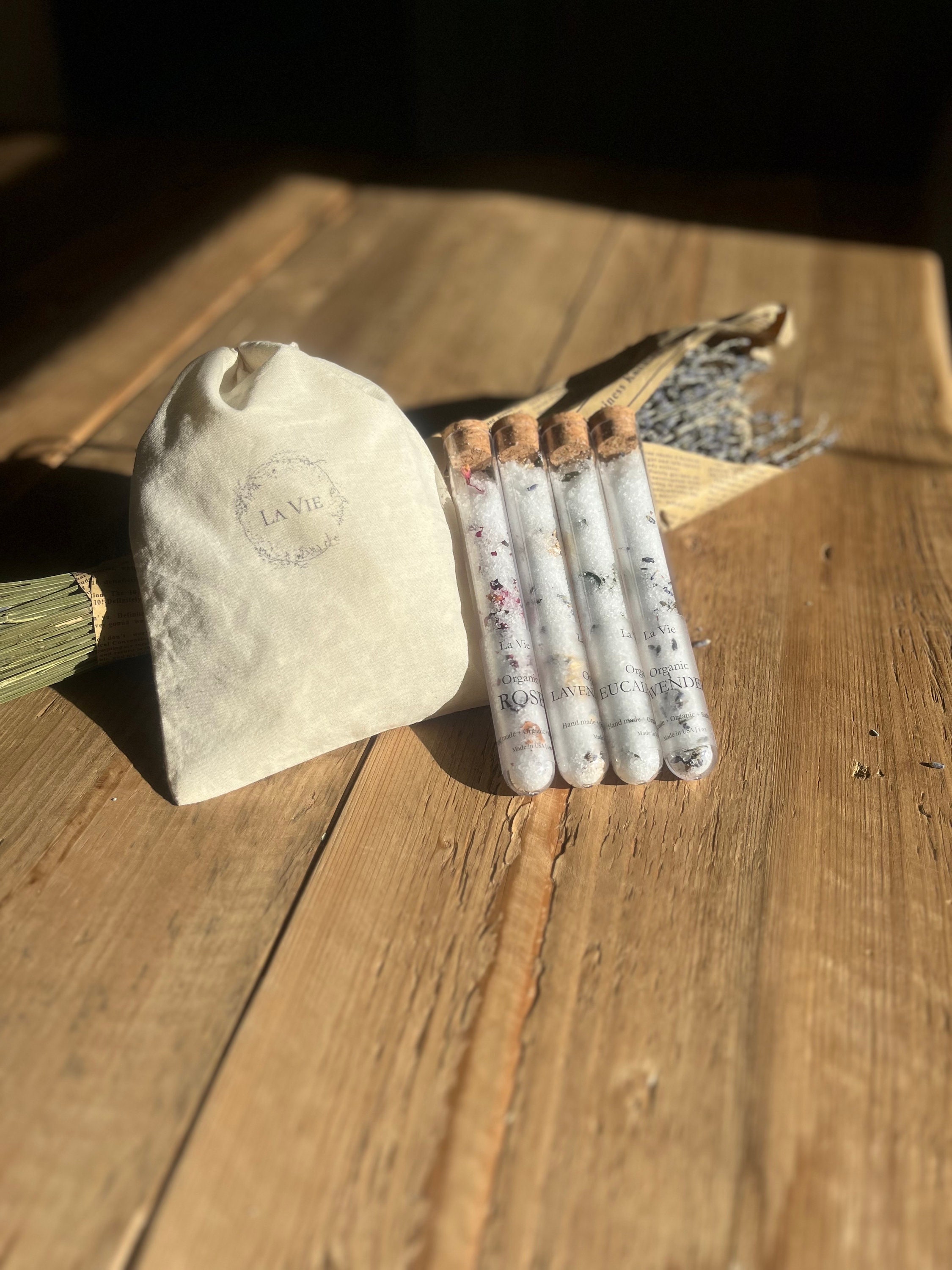 Large Tube Bath Salts - Etsy