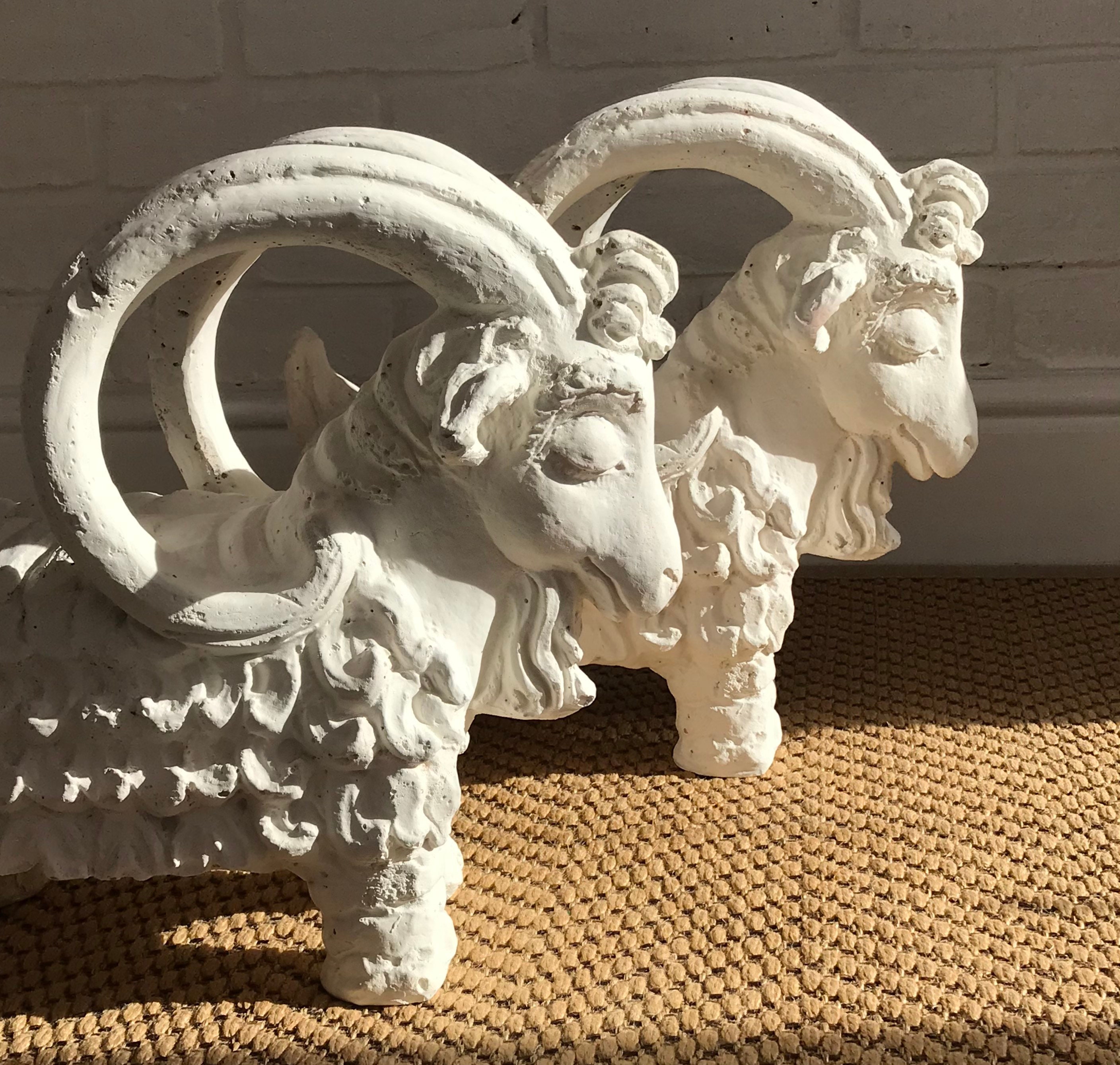 Mid Century austin Productions 1961 Terracotta Whitewashed Pottery ...