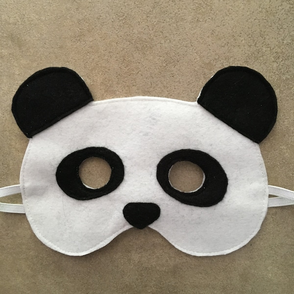 Panda Mask - Etsy