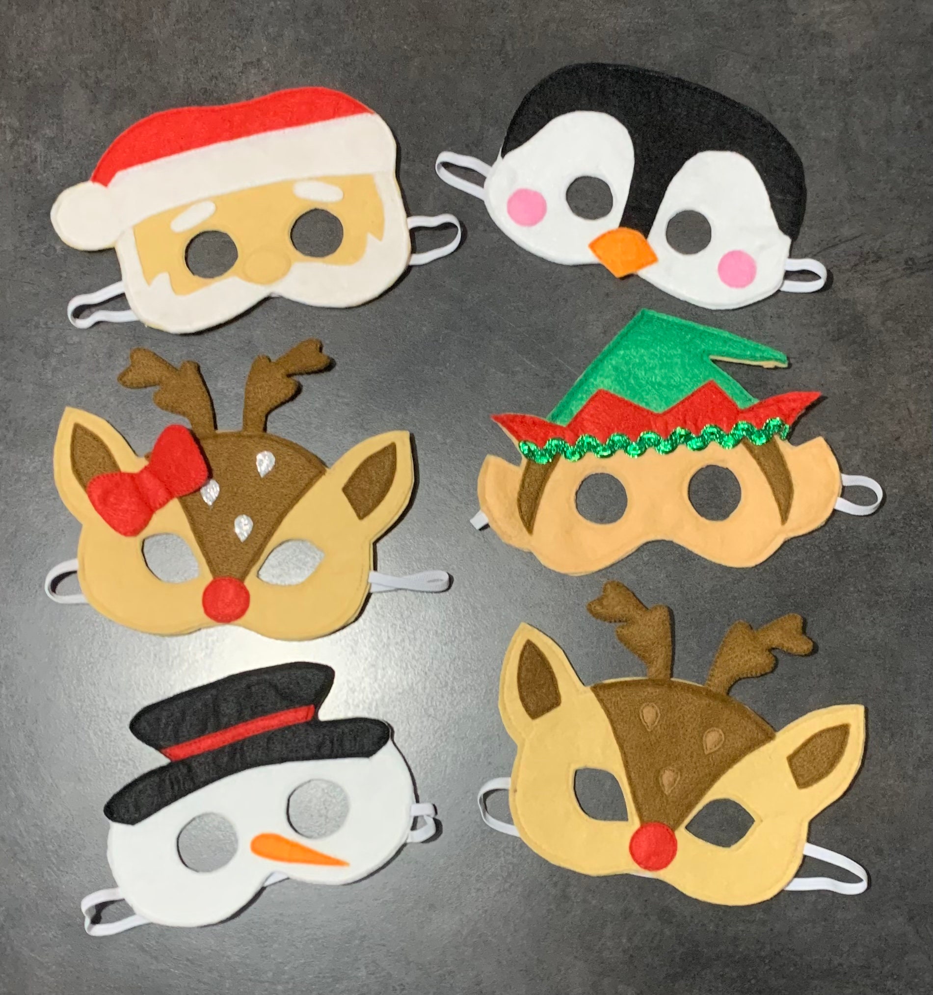 Christmas Masks - Etsy Canada