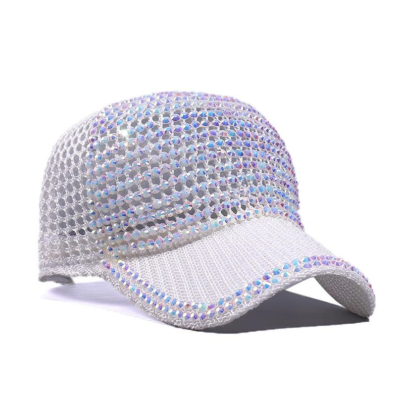 Natalie Mills Crystal Rhinestone Hat. Baseball Hat Style. Crystal Hats ...