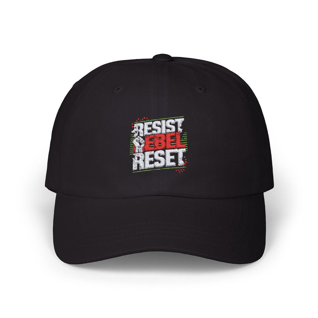 Rebel Resistance Streetwear Cap Embroidery - Etsy