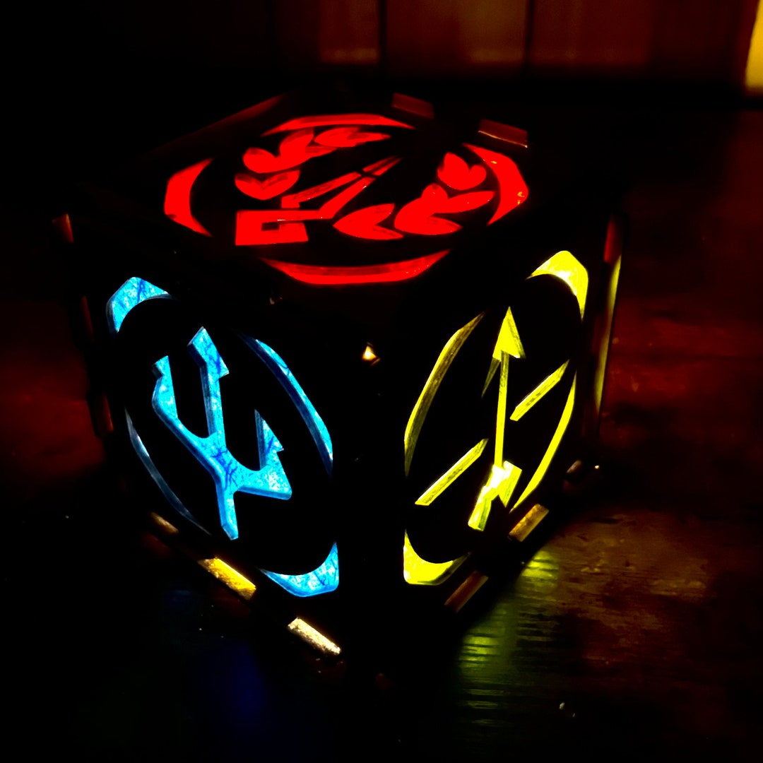 Hades Light Box, Video Game Decor, Greek Mythology Light, Custom Etched ...