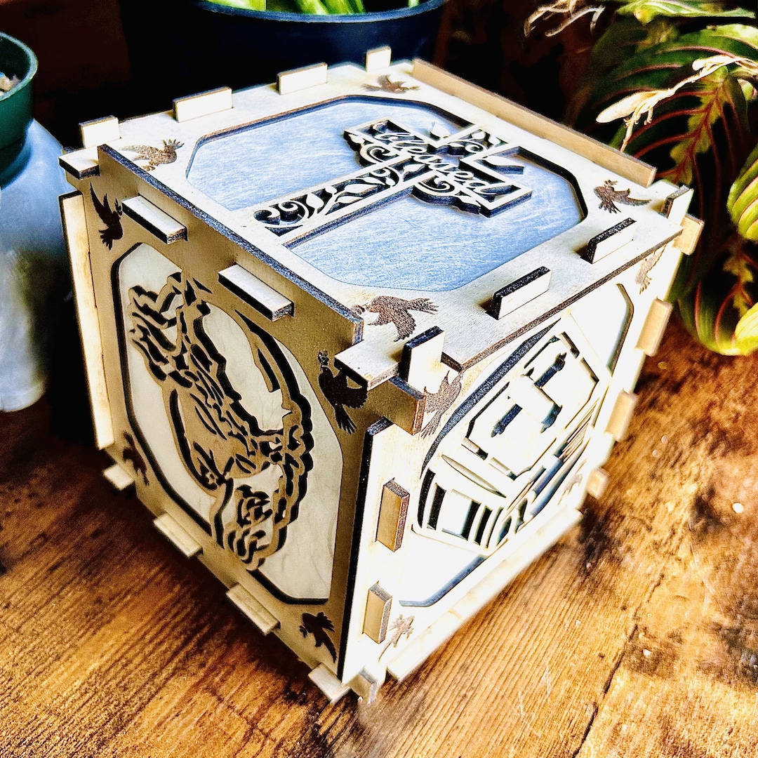 Christian Light Box, Jesus Inspired Decor, Religious Home Accents ...