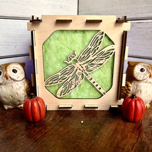 Dragonfly Light Box, Dragonfly Dragonfly Gift, Dragon Fly Light Box ...