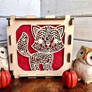 Cat Light Box, Cat Night Light, Cat Themed Gift, Cat Gift, Cat Dad, Cat ...