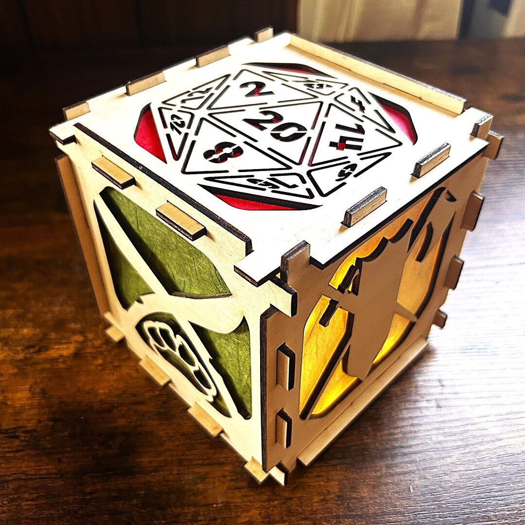 Dnd Light Box, DND Light Box, D&D Light Box, Dnd Merch, Dnd Home ...