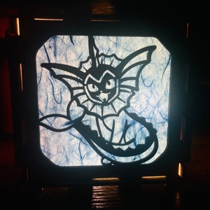 Eevee Light Box, Eeveelution Light Box, Eevee, Eeveelutions, Pokemon ...