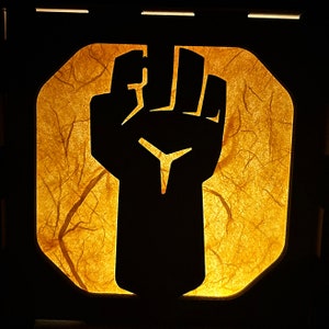 Dnd Light Box, DND Light Box, D&D Light Box, Dnd Merch, Dnd Home ...