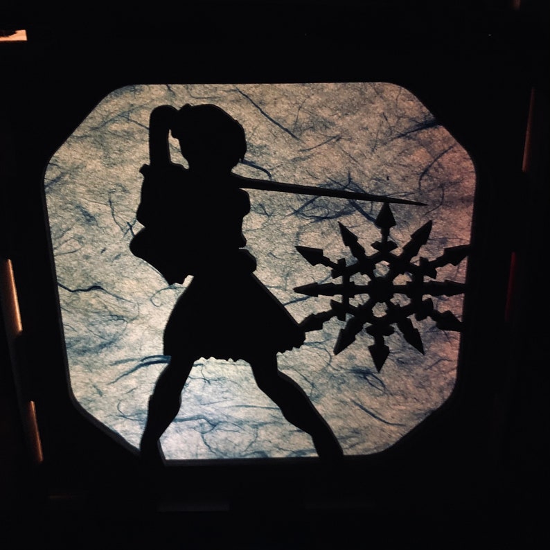 RWBY Light Box RWBY Night Light Rwby Night Light Rwby | Etsy