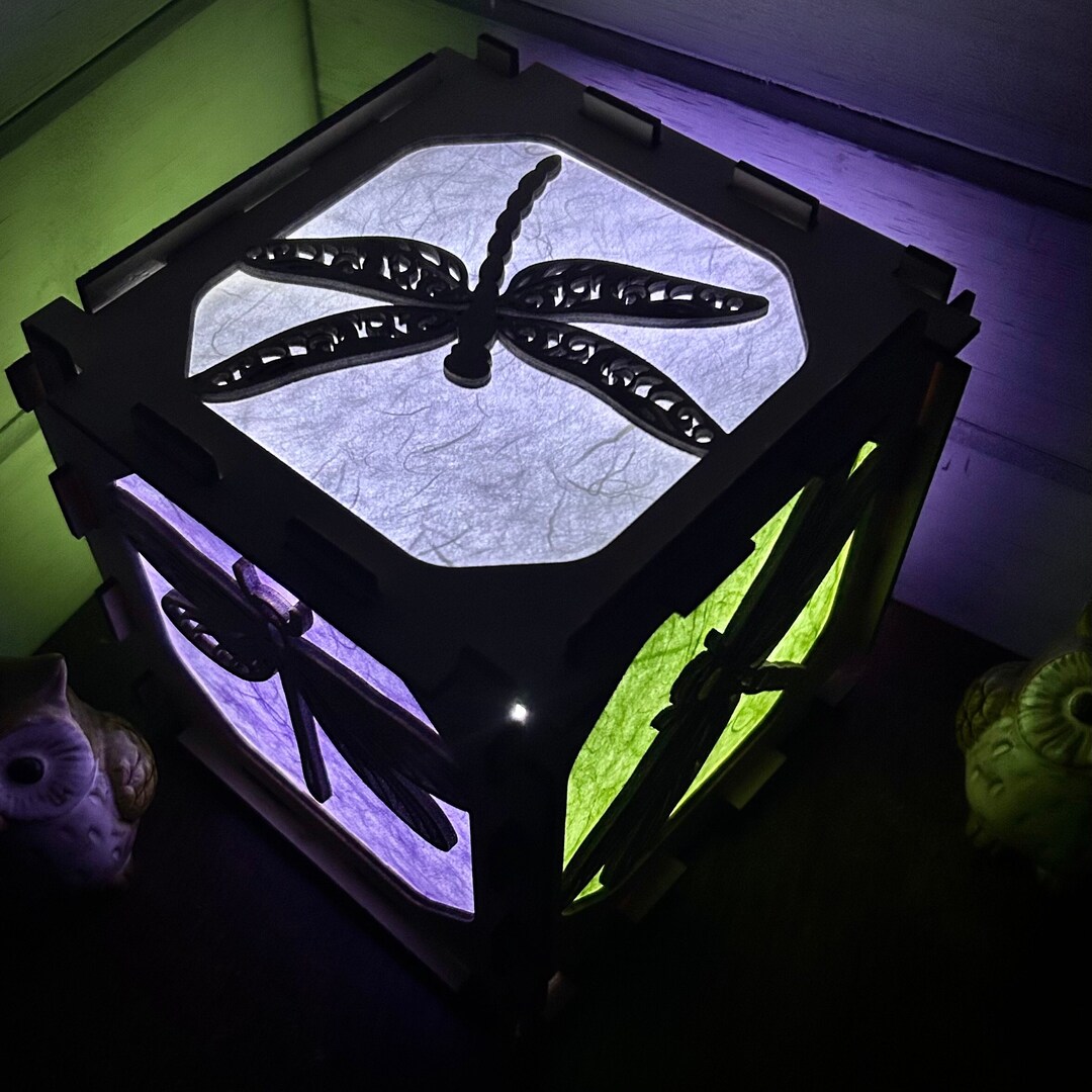 Dragonfly Light Box, Dragonfly Dragonfly Gift, Dragon Fly Light Box ...