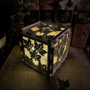 Leaf Light Box, Maple Leaves, Fall, Maple, Leaves, Nature Light, Orange ...