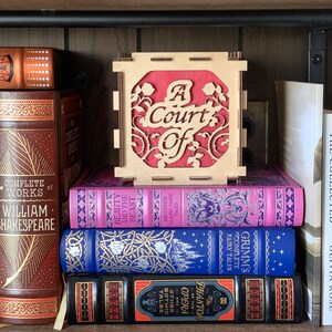 Acotr, Acotr Inspired Light Box, Book Light Box, Acowr, A Court of ...