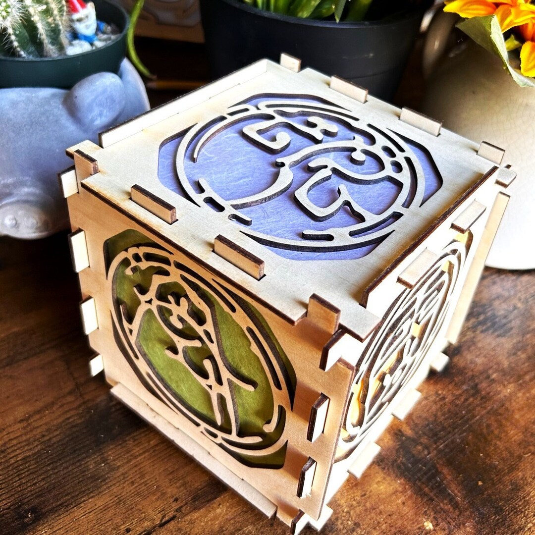 Zelda TOTK Light Box, Zelda Night Light, Tears of the Kingdom Accessory ...