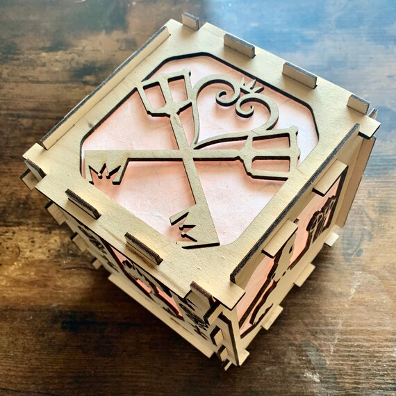 Kingdom Hearts Light Box Kingdom Light Box Hearts Kingdom | Etsy