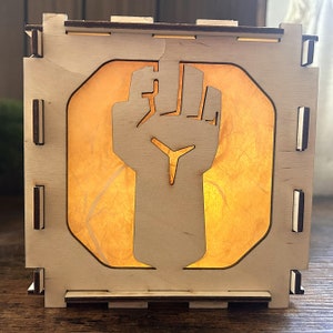 Dnd Light Box, DND Light Box, D&D Light Box, Dnd Merch, Dnd Home ...