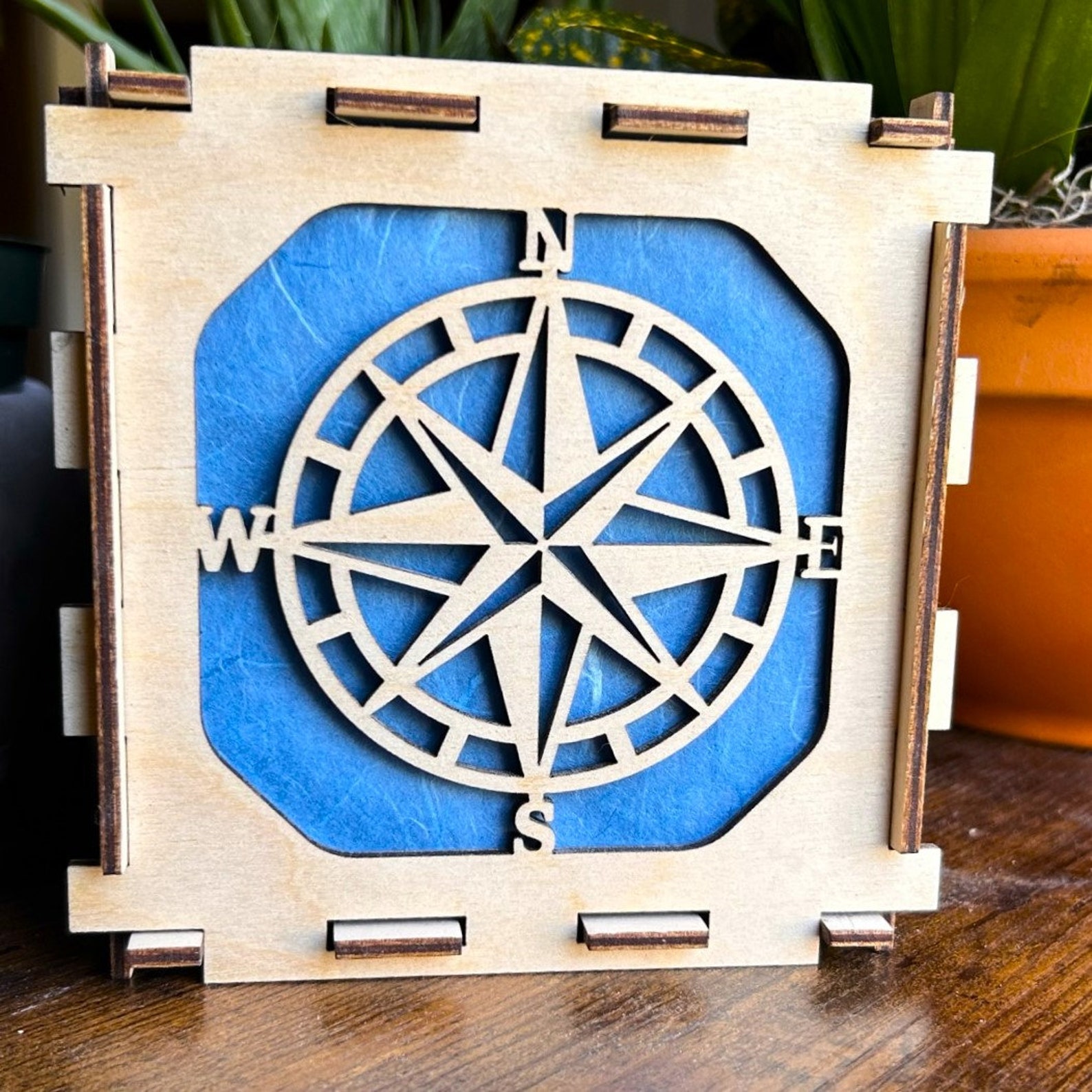 Nautical Light Box, Light House Night Light, Ocean Themed Home Decor ...