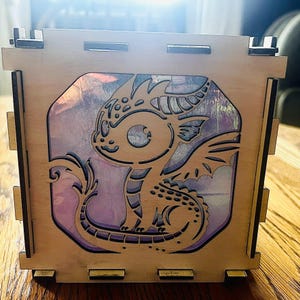 Baby Dragon Light Box, - Etsy