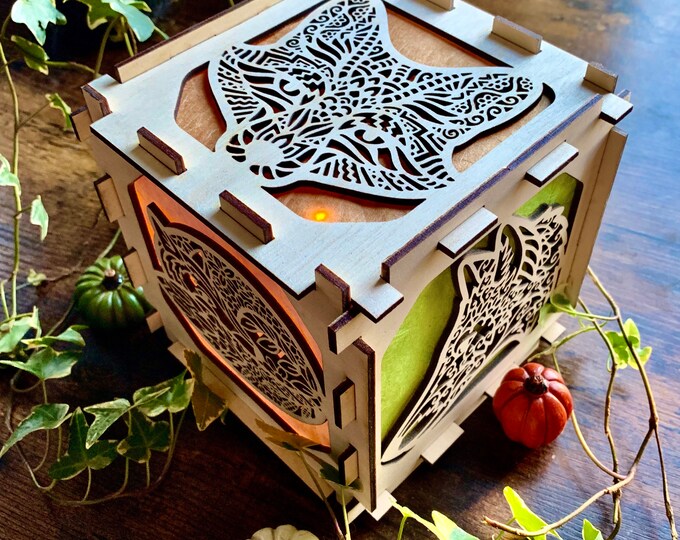 Fox Light Fox Light Box Fox Foxes Fox Stuff Harvest - Etsy