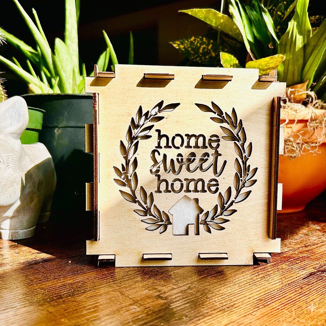 House Warming Light Box, House Warming Night Light, First House Gift ...
