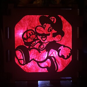 Super Smash Light Box, Video Game Home Decor, Gamer Gift Idea, 90s ...