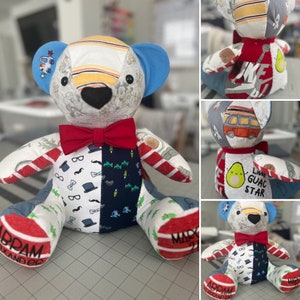Memory Bear Keepsake - Etsy