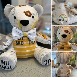 Memory Bear Keepsake - Etsy