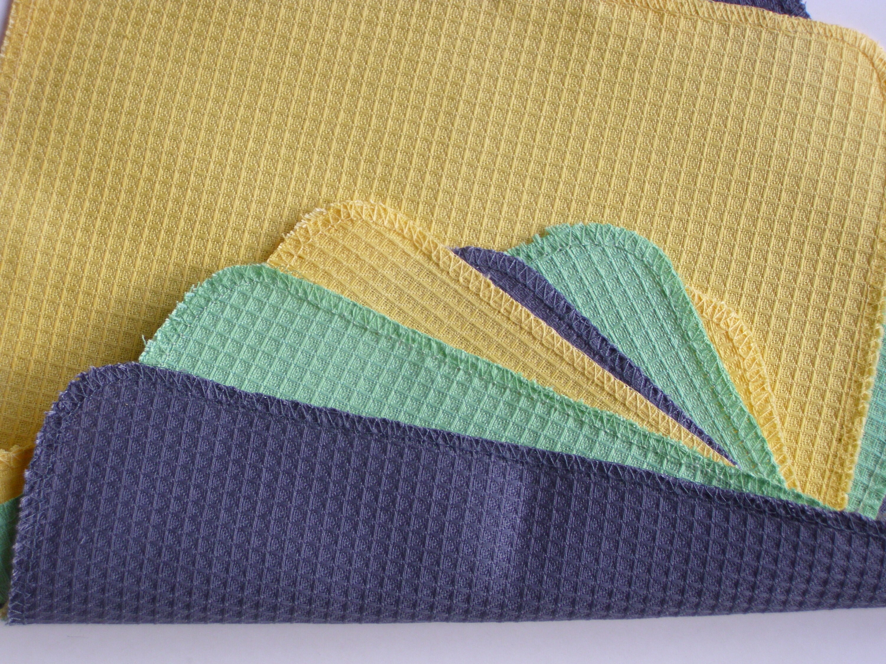 Reusable DISH CLOTHS Zero Waste Cotton Washcloth Organic Natural Waffle ...